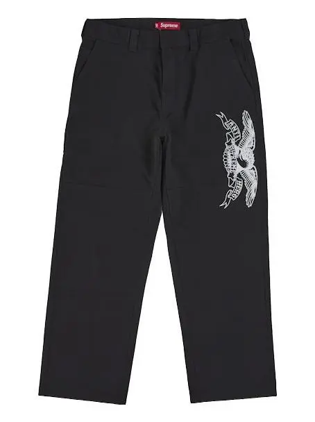 Supreme Antihero Work Pant - Black