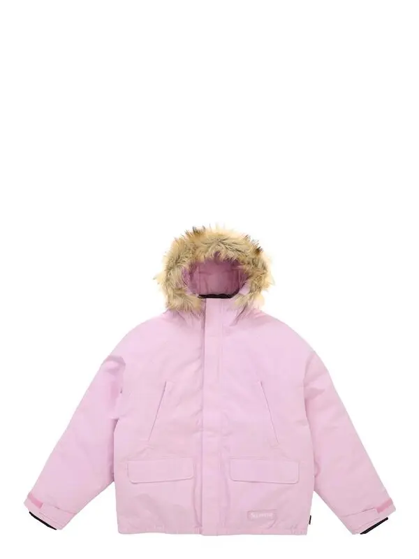 Supreme 2in1 Goretex Parka Jacket + Reversible 700fill Down Liner Jacket - Light Pink