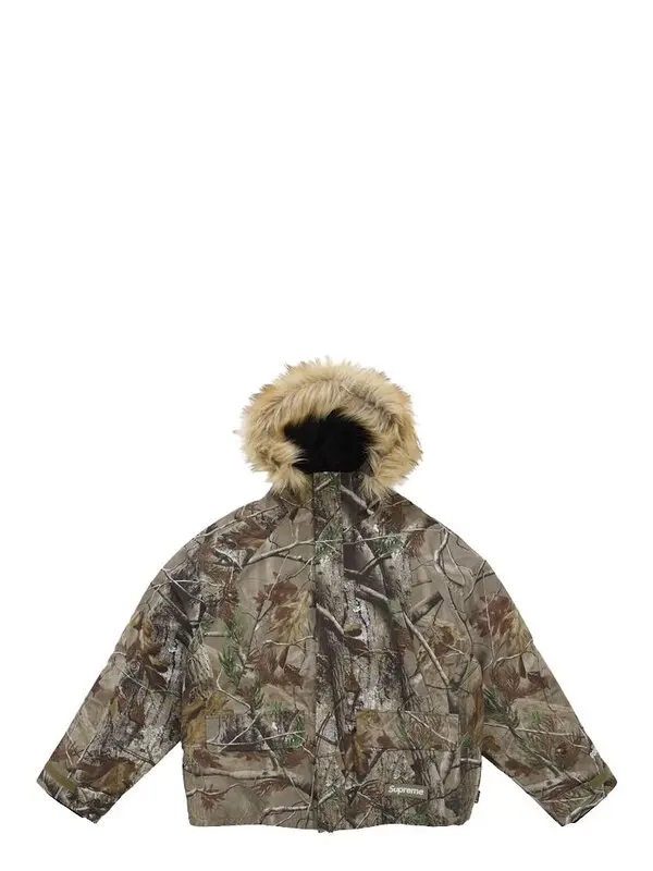 Supreme 2in1 Goretex Parka Jacket With 700fill Down Liner - Realtree Ap Camo