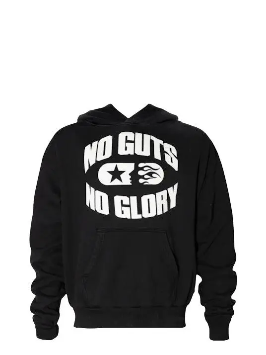 HELLSTAR No Guts No Glory Hoodie - Black/white