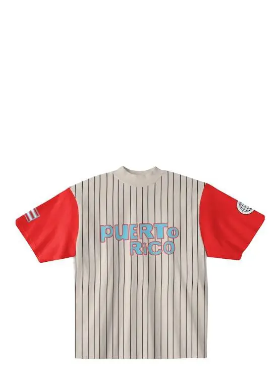 BAD BUNNY Dtmf Baseball T-shirt - Off White