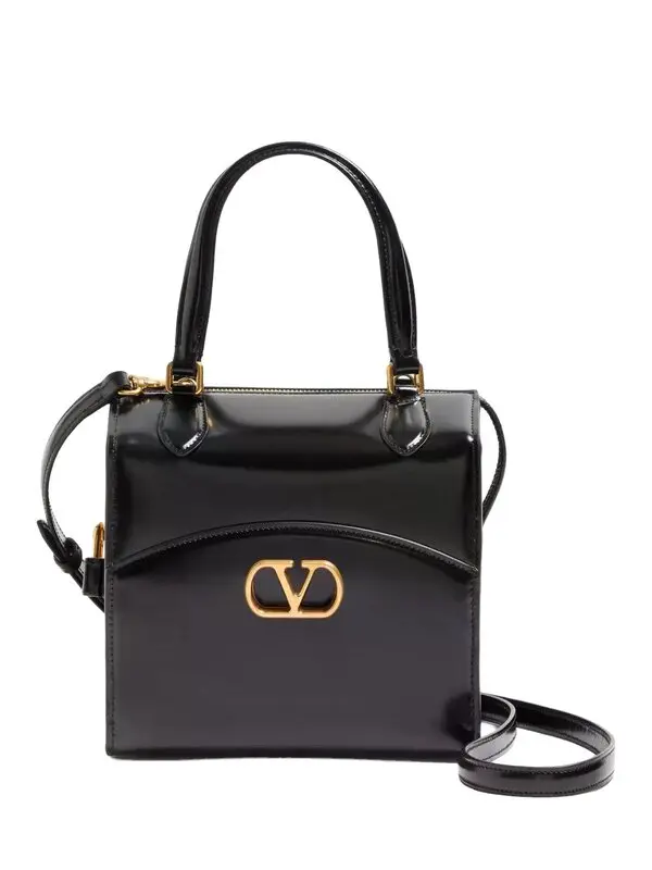 Valentino Garavani Vain-case Bowling Bag - Black