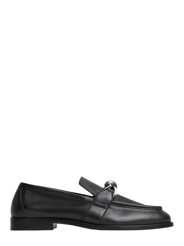 Bottega Veneta Calfskin Astaire Loafers - Black