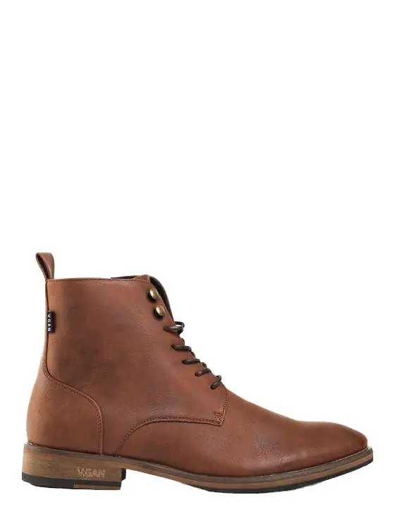 V.GAN LONDON Vegan Rye 2 Ankle Boots - Tan