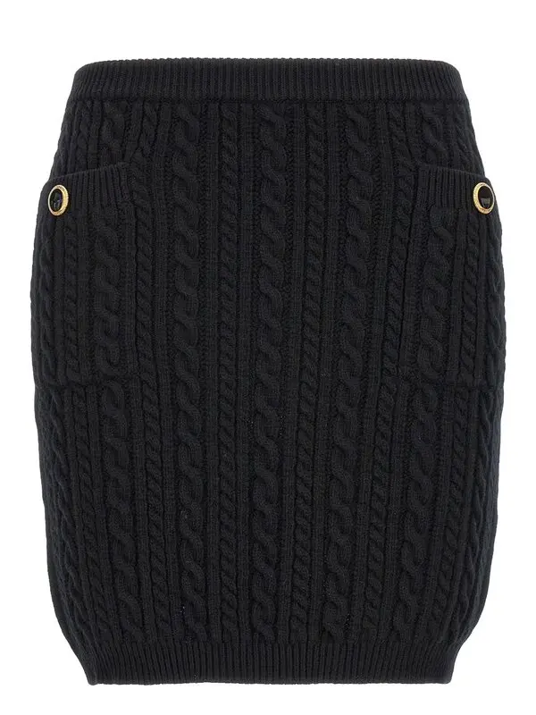 Alessandra Rich Skirt - Black