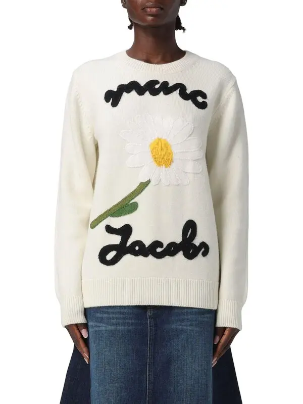 Marc Jacobs Crewneck Sweater - White