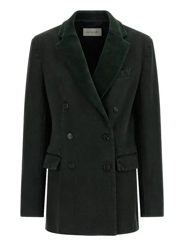 Dries Van Noten Tailored Jacket - Green
