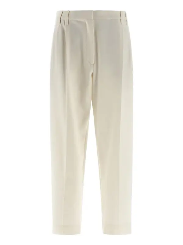 Brunello Cucinelli Trousers - White