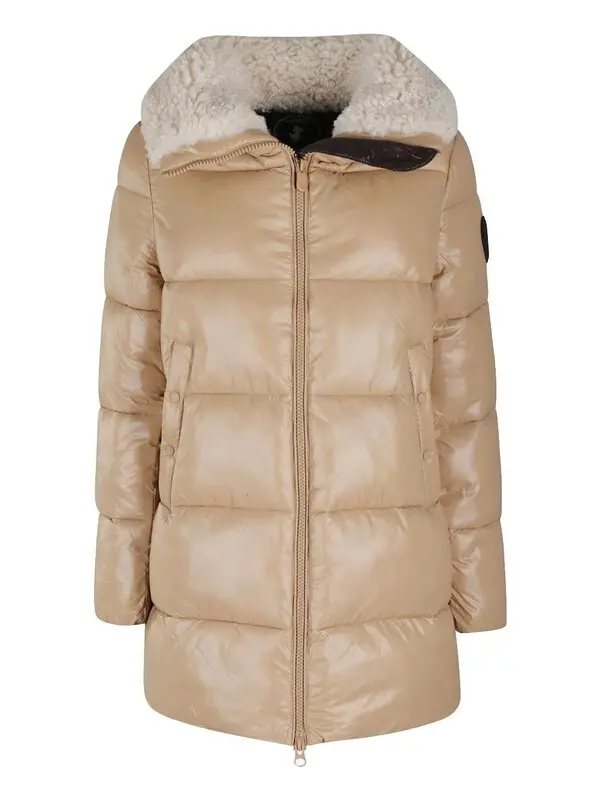 SAVE THE DUCK Padded Coat - Biscuit