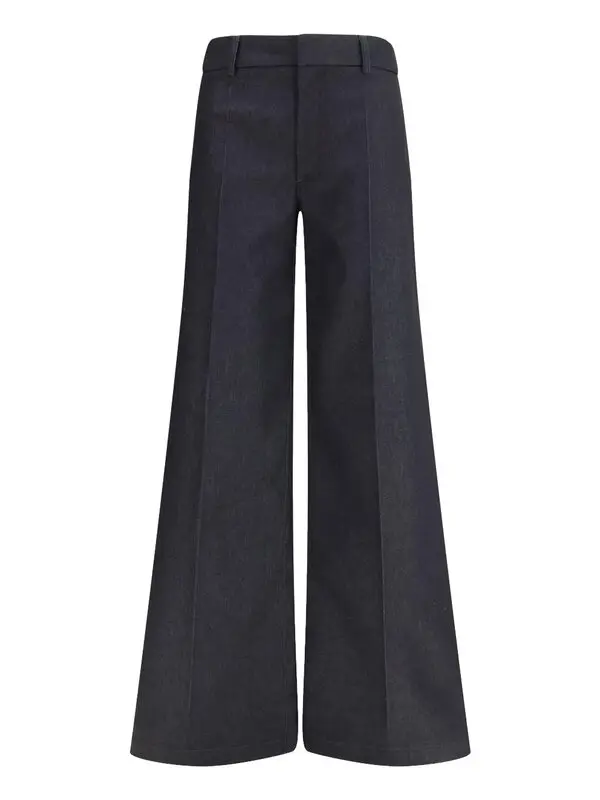 DARKPARK Wide Leg Trousers - Black