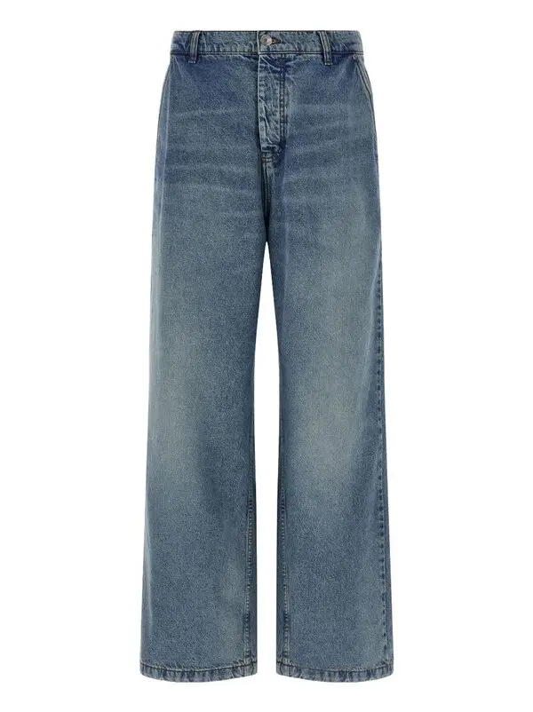 Ami Wide-leg Jeans - Blue