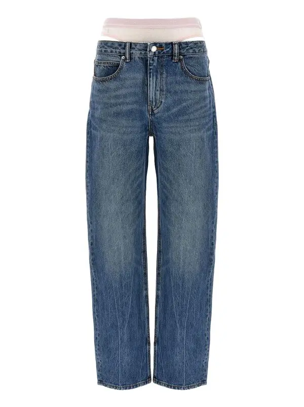 DENIM X ALEXANDER WANG Jeans - Blue