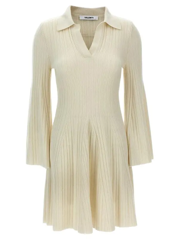 ANTONINO VALENTI Collared Dress - White