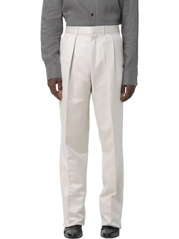 TOM FORD Pleated Trousers - Beige