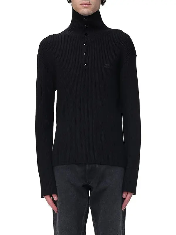 COURREGES Sweater - Black