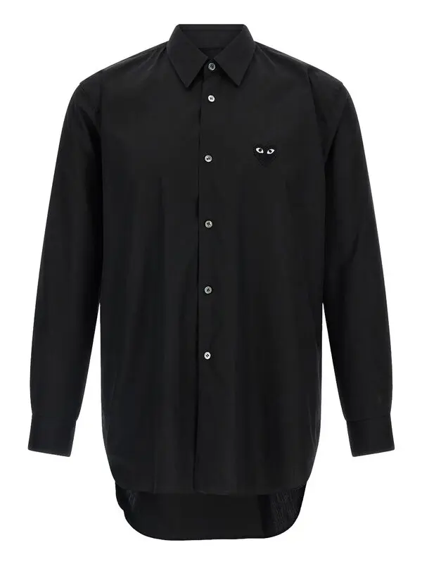 Play Comme Des Garcon Shirt - Black