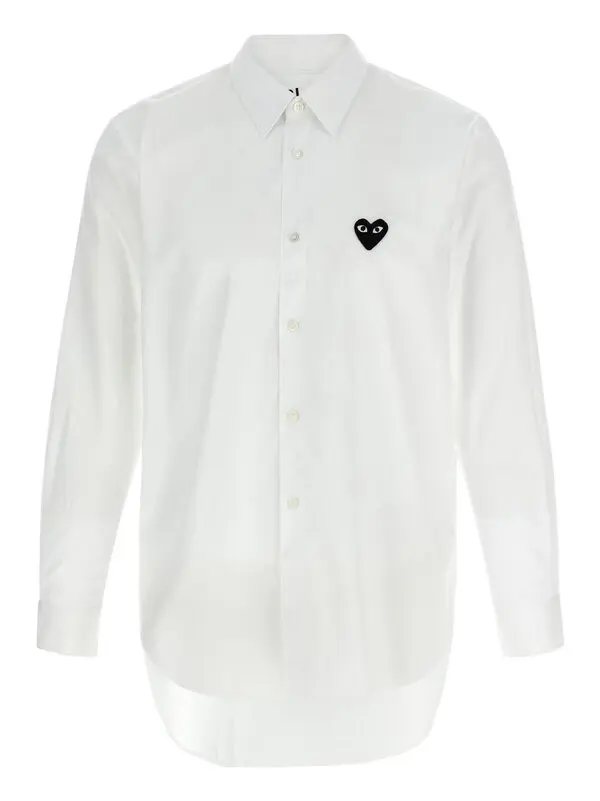 Play Comme Des Garcon Shirt - White