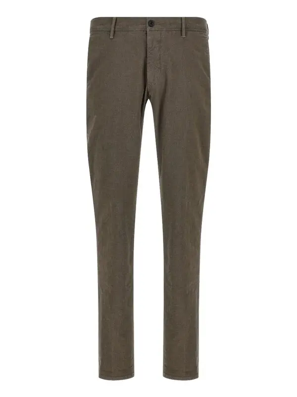 Incotex Straight-leg Trousers - Brown