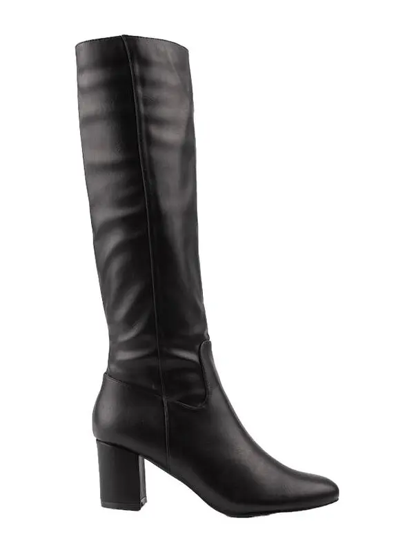 V.GAN LONDON Knee High Boot - Black
