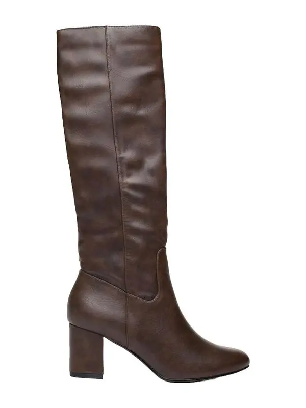 V.GAN LONDON Knee High Boot - Brown