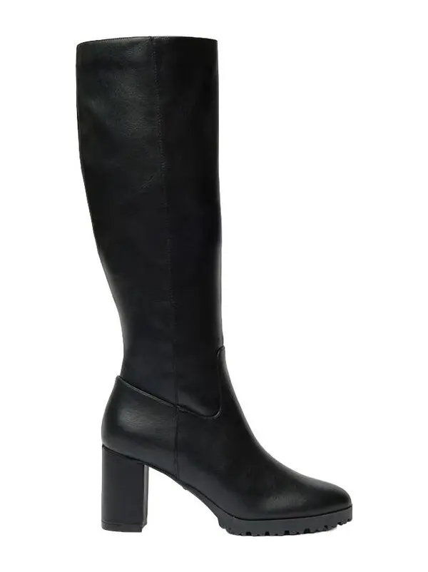 V.GAN LONDON Edam Knee High Boots - Black