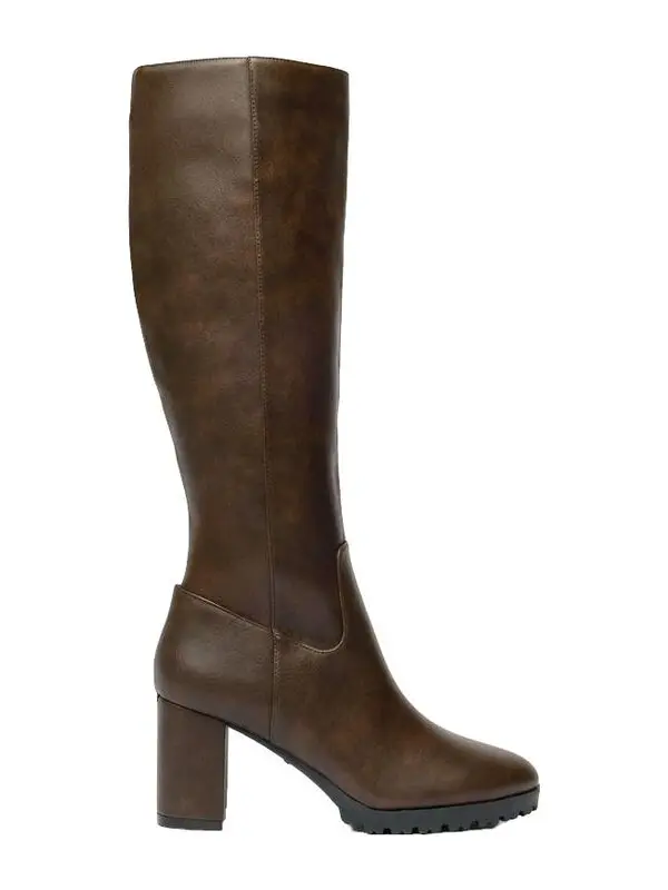 V.GAN LONDON Edam Knee-high Boots - Brown