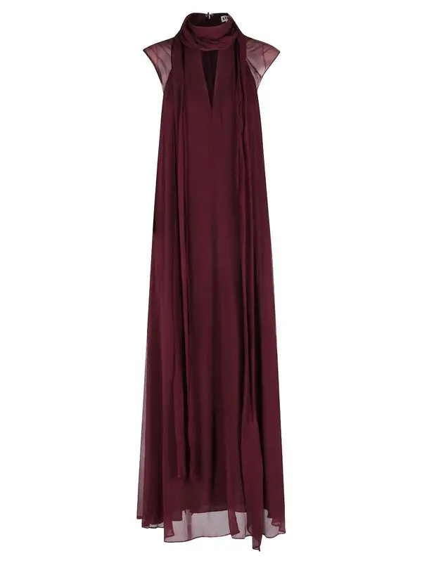 Staud Dress - Red Purple