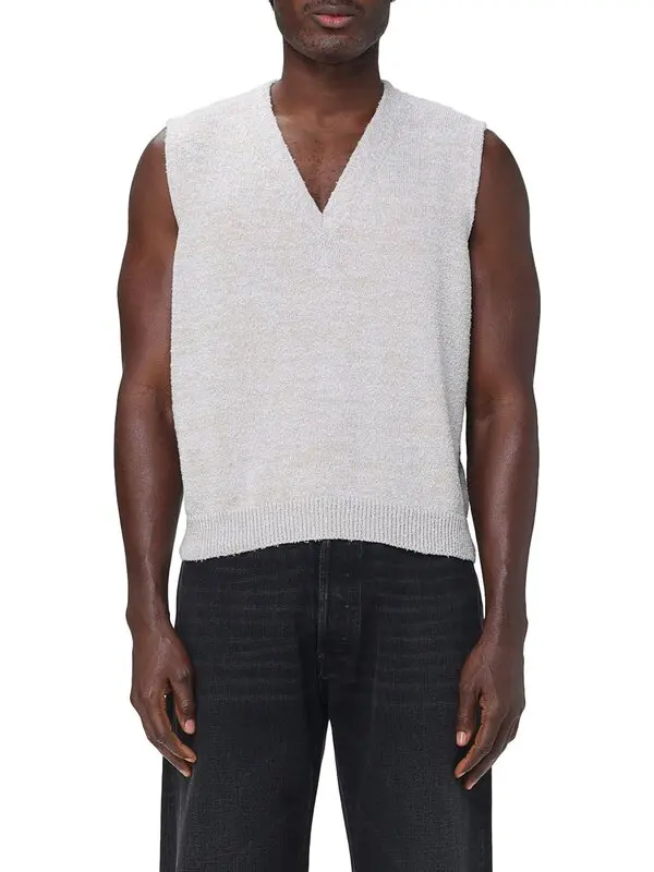 MAISON MARGIELA Knit Vest - Beige