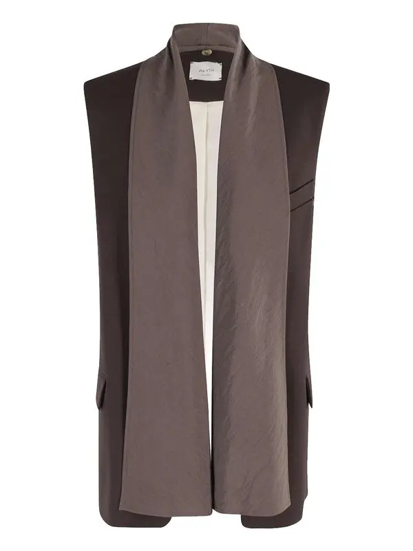 ALYSI Waistcoat - Dark