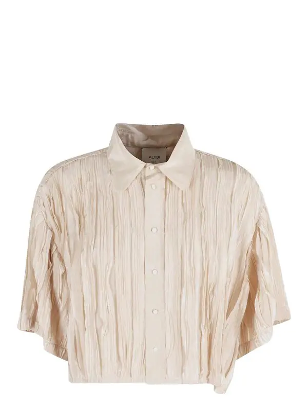 ALYSI Shirt - Yellow Cream
