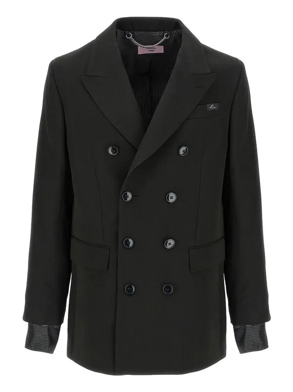 Martine Rose Double-breasted Jacket - Black