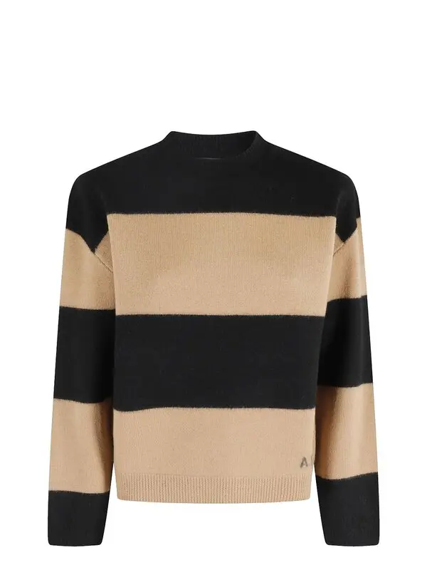 A.p.c. Striped Sweater - Beige