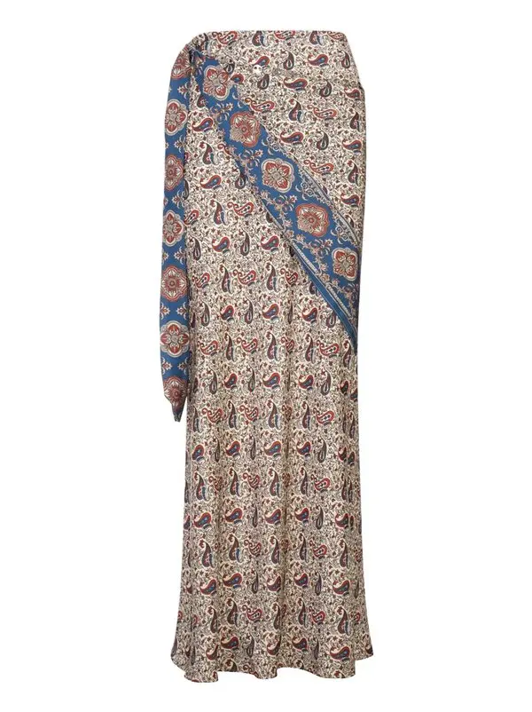 Rabanne Printed Skirt - Multicolor