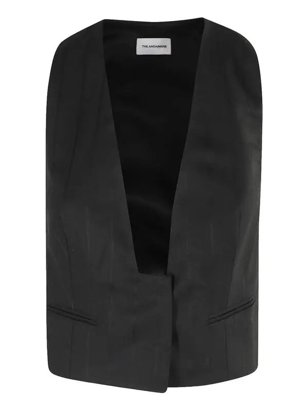 Andamane Waistcoat - Black