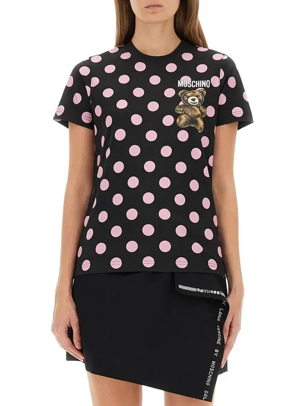 Moschino Printed T-shirt - Black