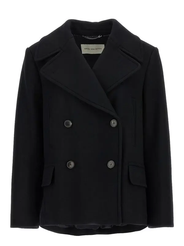 Dries Van Noten Coat - Black
