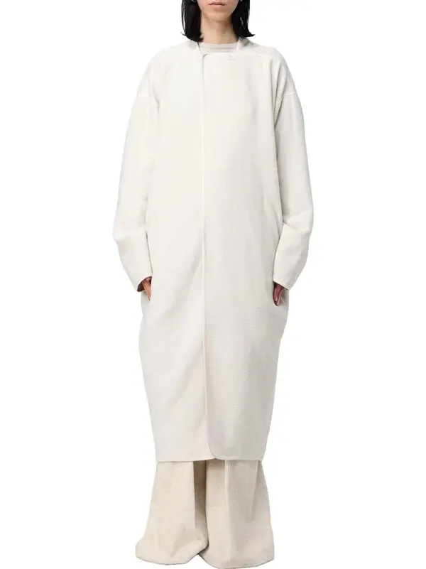 Rick Owens Long Coat - Milk