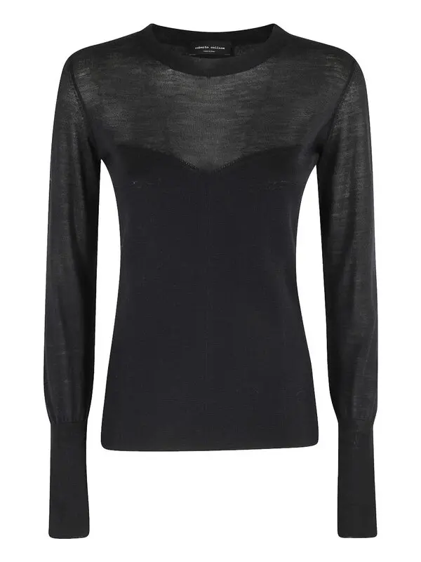 ROBERTO COLLINA Top - Black