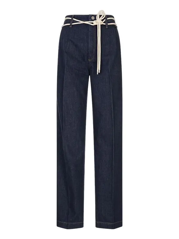 Sportmax Straight Leg Jeans - Blue