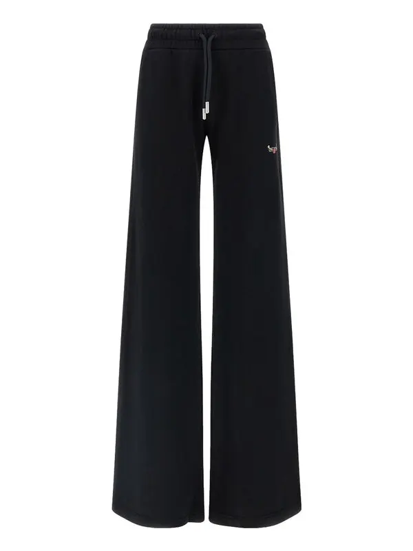 Off-White Wide Leg Pants - Black