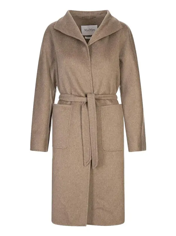 Max Mara Belted Coat - Brown