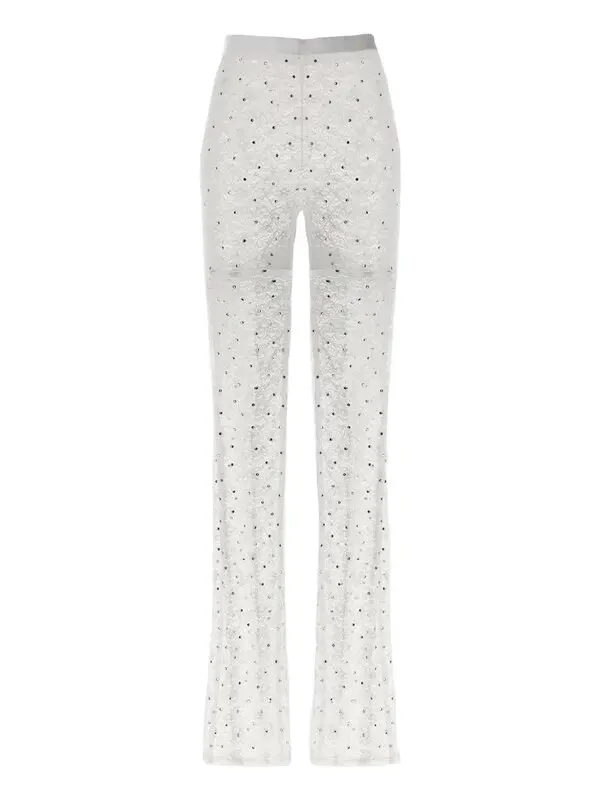 Alessandra Rich Pants - White