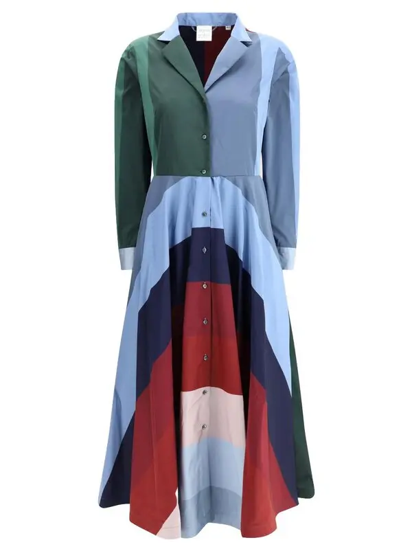 SARA ROKA Shirt Dress - Multicolor
