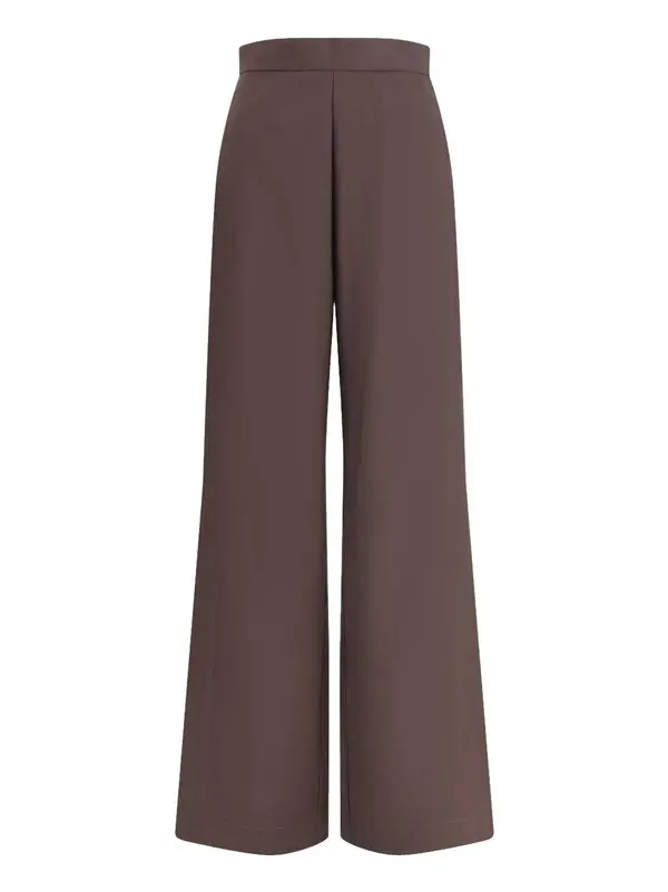 DI STAVNITSER Wide Leg Trousers - Brown