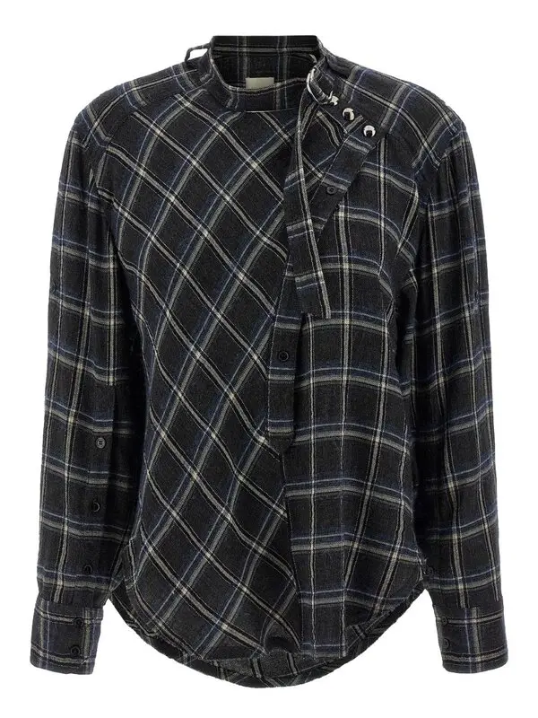Isabel Marant Plaid Shirt - Blue