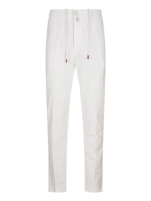 Kiton Pants - White