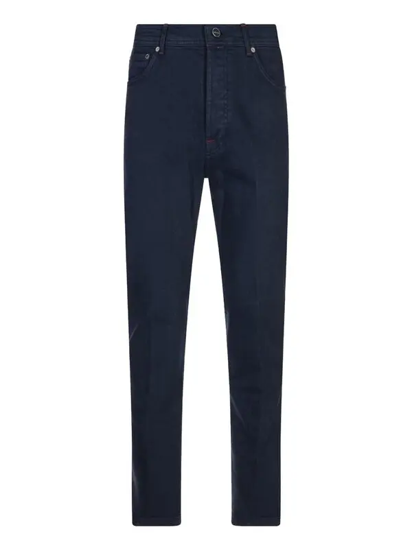 Kiton Trousers - Blue