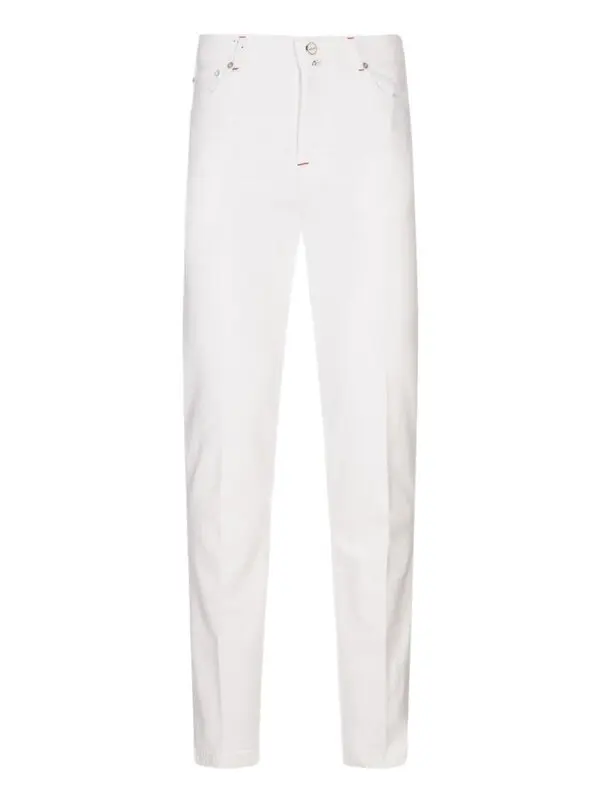 Kiton Trousers - White
