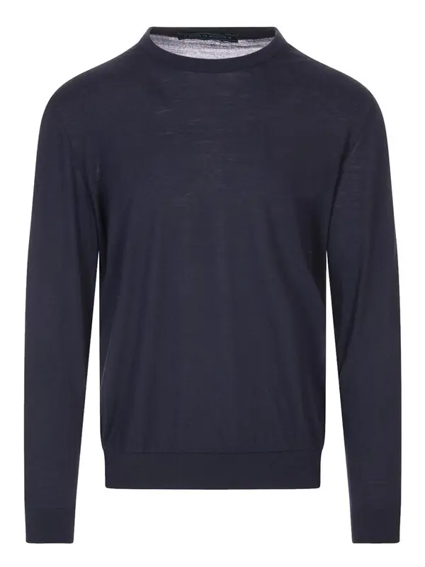Kiton Pullover Sweater - Blue