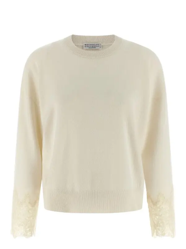 Brunello Cucinelli Sweater - White
